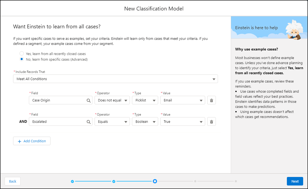 Configure Your Einstein Classification Model