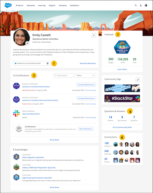 Your Trailblazer Profile