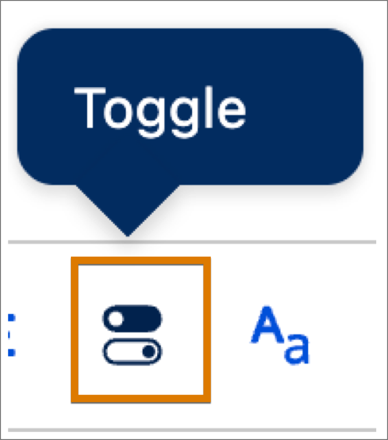 Filter Data With the Toggle Widget