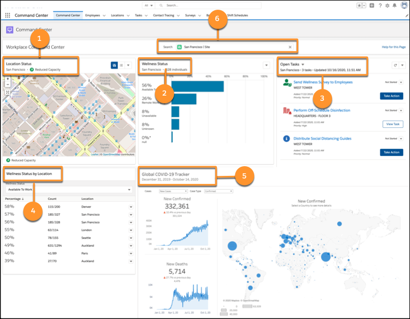 Get Started with Workplace Command Center