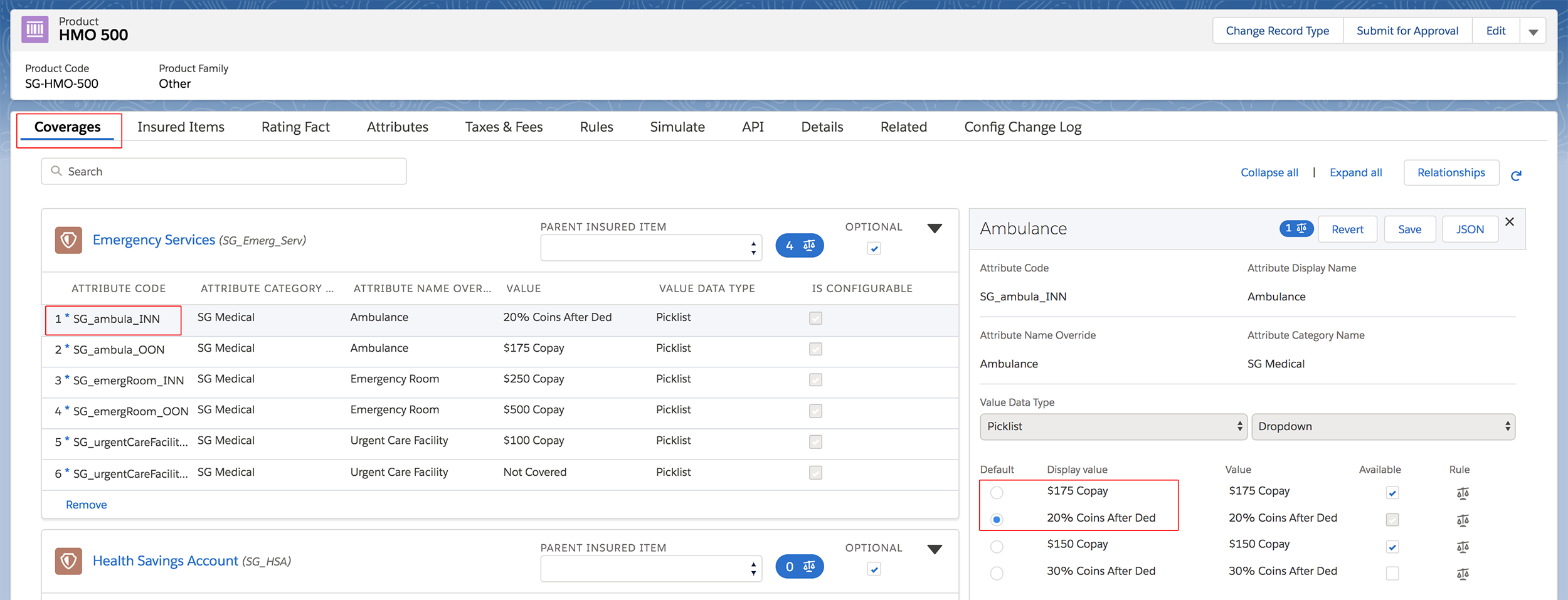 Product Configuration Change Log