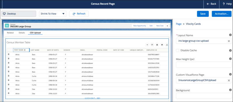 Uploading a Census from the Census Uploader