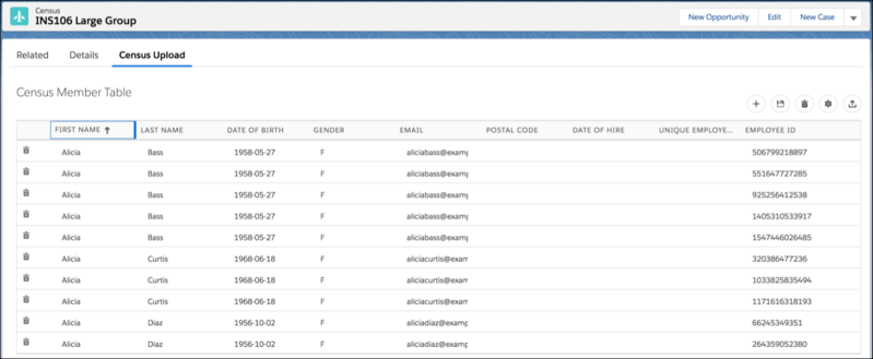 Uploading a Census from the Census Uploader